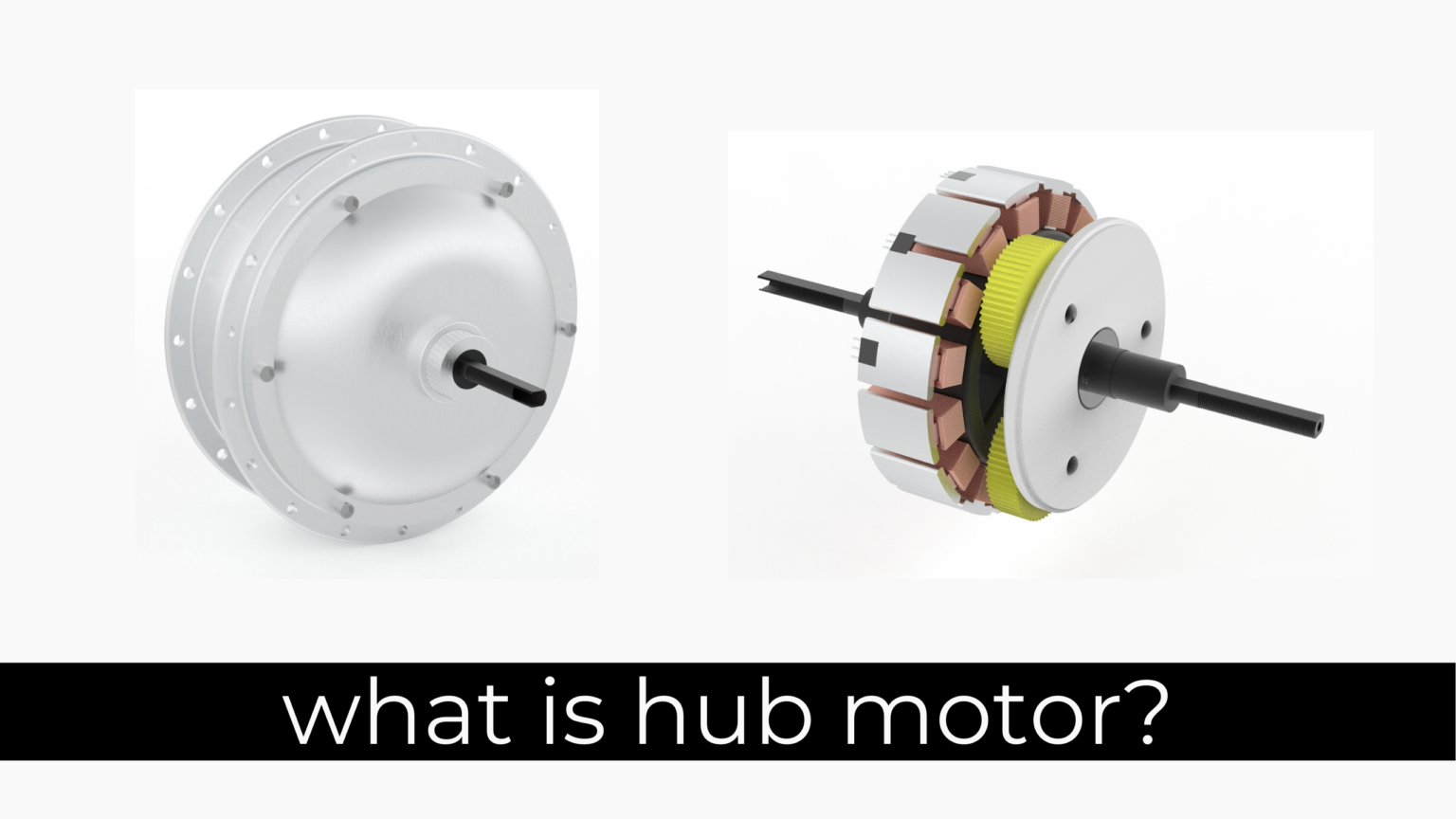 what is a hub motor? - PsPowers